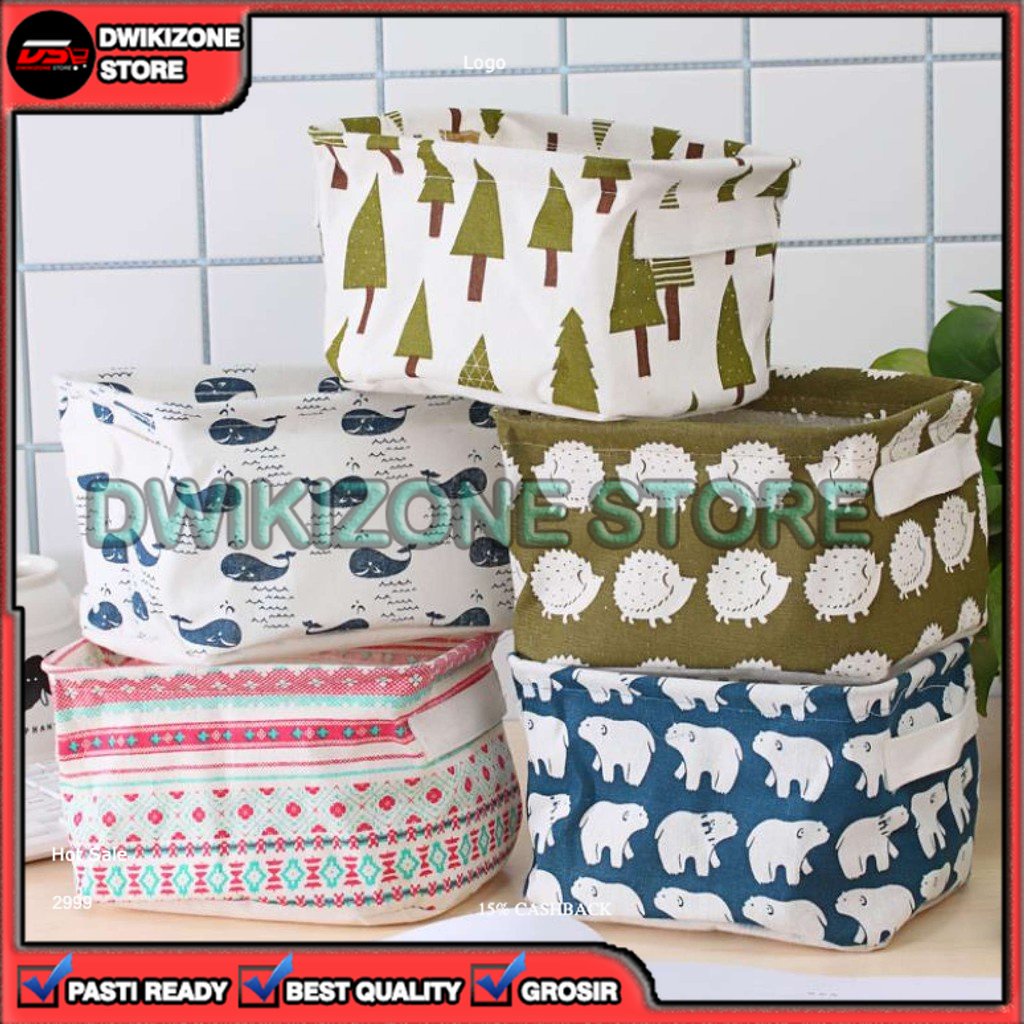 Jual [DZS] KERANJANG LIPAT STORAGE BOX ORGANIZER SERBAGUNA MULTIFUNGSI ...