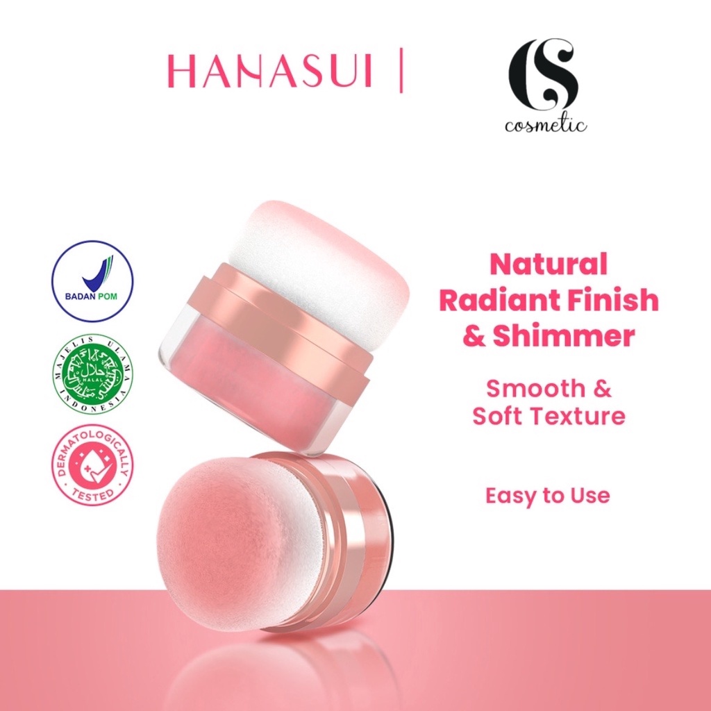 Jual Hanasui Perfect Cheek Blush & Go Powder 2.5Gr (NEW) | Shopee Indonesia