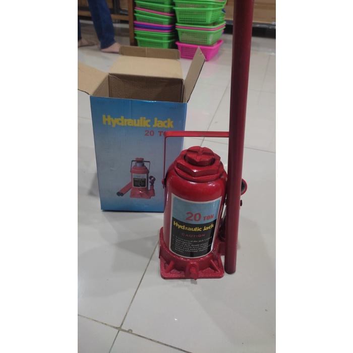 Jual DONGKRAK MOBIL 20 TON HIDROLIK HYDRAULIC JACK BOTOL TRUK | Shopee Indonesia