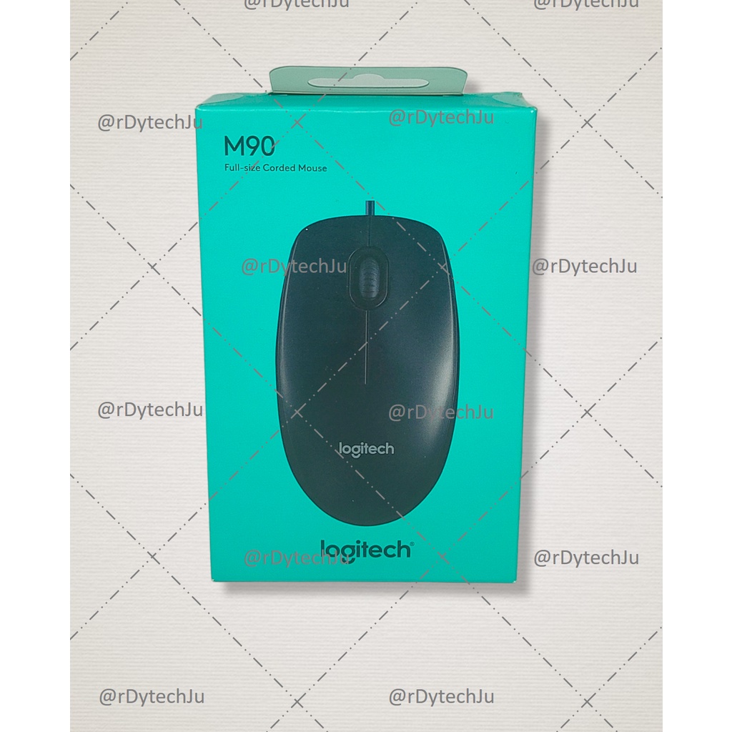 Jual Mouse Logitech B100/M90 USB (Original 100%) | Shopee Indonesia