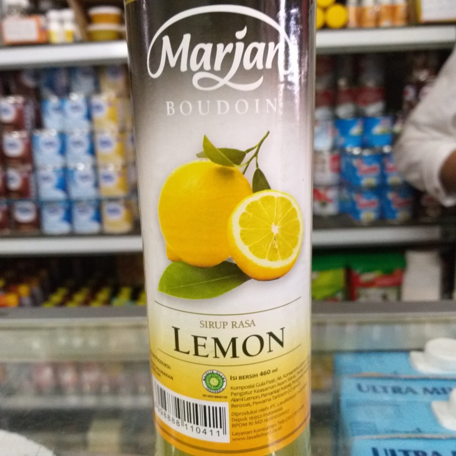 Jual sirup marjan lemon budoin 460ml | Shopee Indonesia