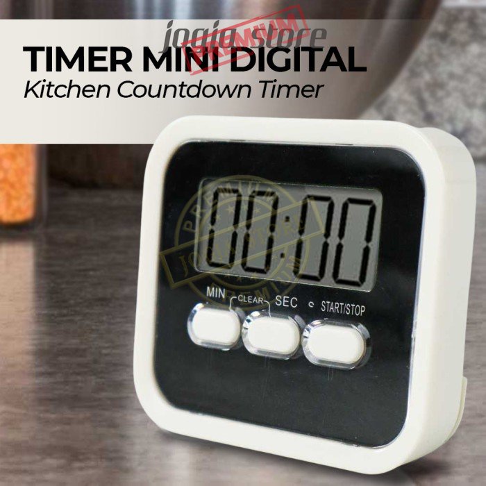 Jual Premium Timer Masak Mini AHG II5 Timer Digital Dapur Countdown ...