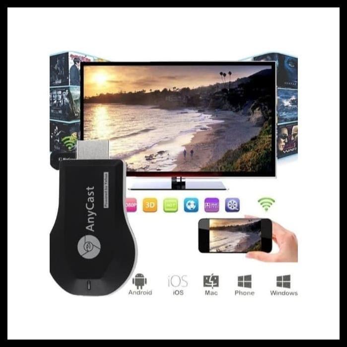 Jual Anycast M9 Plus 1080P Wifi Hdmi Original Wireless Hdmi Dongle ...