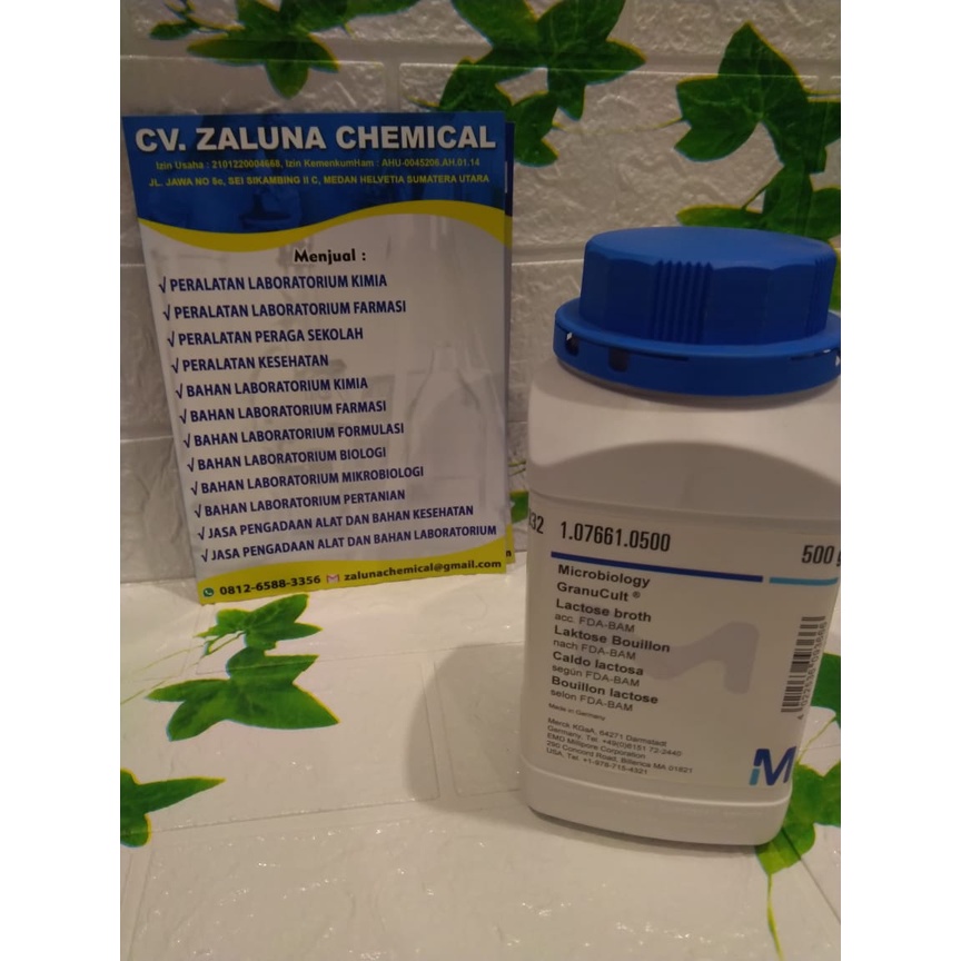 Jual Lactose broth / Lactosa broth / Laktosa Broth / Media LB / Merck 1 ...
