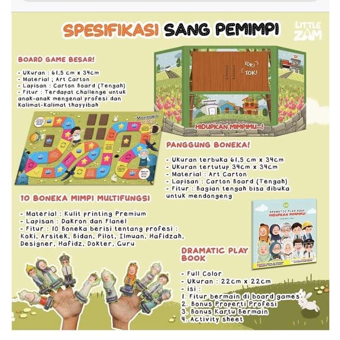 Jual Little Zam (Sang Pemimpi) | Shopee Indonesia