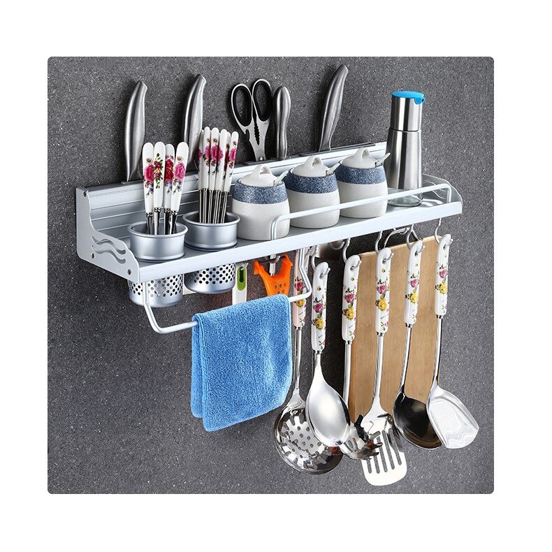 Jual Rak Bumbu Dapur / Rak Dapur / Rak Dinding Dapur Bahan Aluminium ...