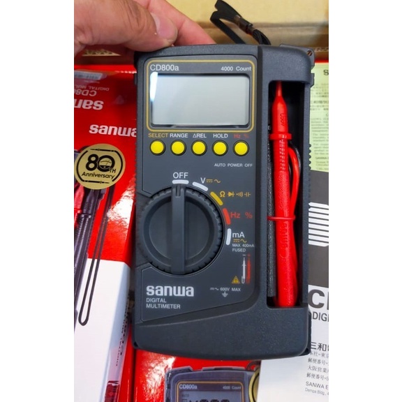 Jual Multi tester sanwa cd 800 a sanwa multi meter digital CD800A Promo ...