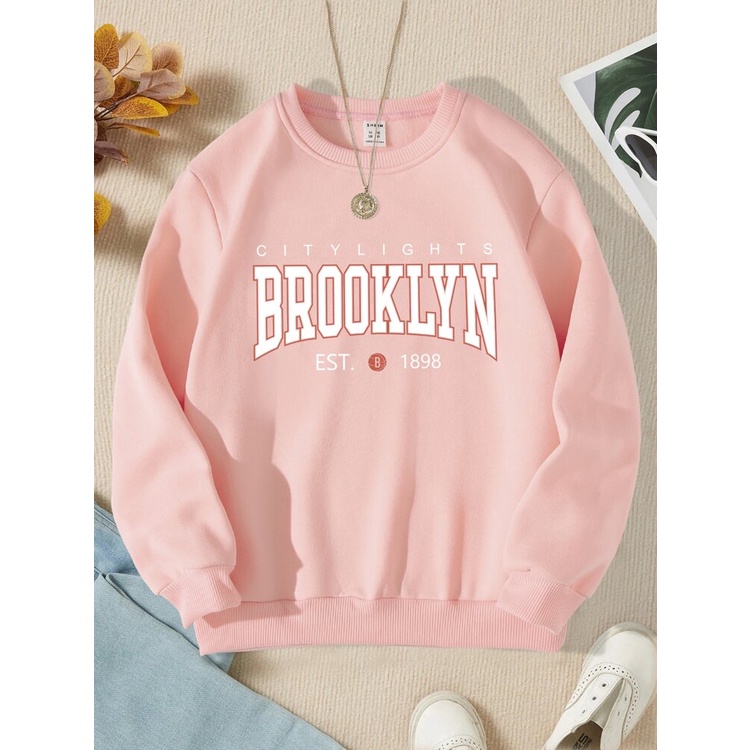 Jual BROOKLYN est 1898 Sweater Crewneck Print DTF II BROOKLYN est 1898 ...