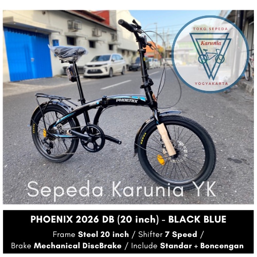 Jual Sepeda Lipat 20 inch Phoenix 2026 DB | Shopee Indonesia