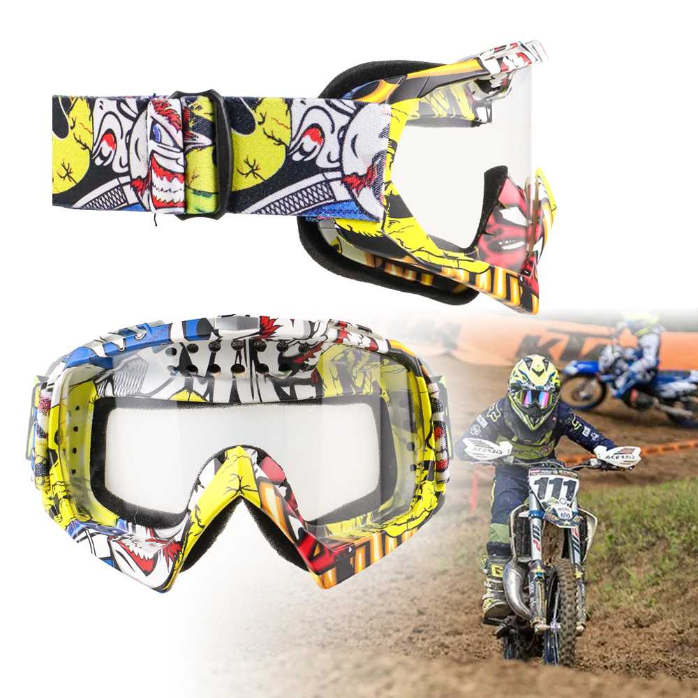Jual Kacamata Goggle Motor Cross Kacamata Helm Trail Adventure Goggle ...