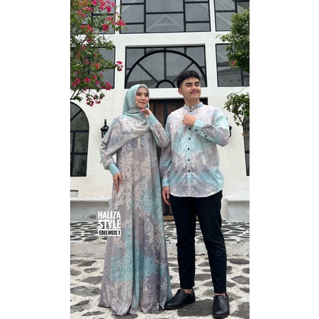 Jual BAKOELHIJAB SARIMBIT PRINTING SERIES EDELWEIS BY HALIZA STYLE ...