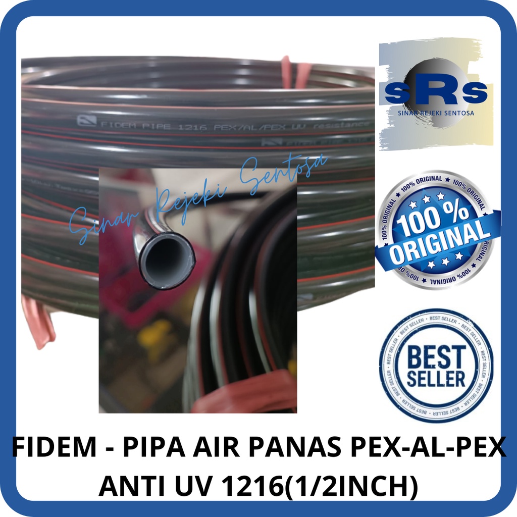 Jual FIDEM - PIPA AIR PANAS/PIPA PEX AIR PANAS 1216 16MM (1/2INCH ...