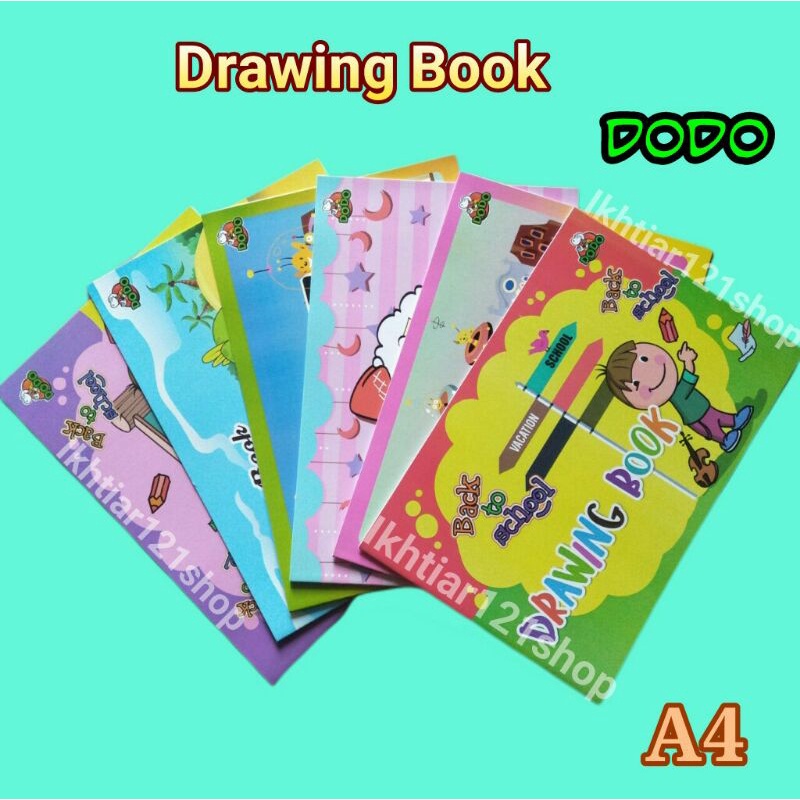Jual Drawing Book A4/Buku Gambar A4 Dodo Kualitas Bagus | Shopee Indonesia