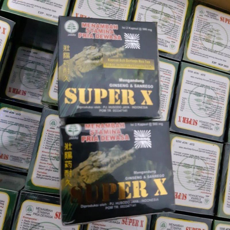 Jual Kapsul Super X Original Asli Jamu Kesehatan | Shopee Indonesia