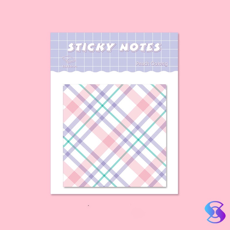 Jual Memo Sticker NOTE /Catatan Tempel Bergaris Warna | Shopee Indonesia