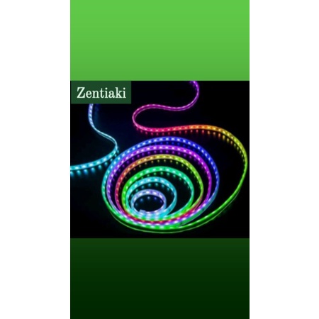 Jual lampu led rgb runing 5050 gerak tanpa modul harga sepakat 1 roll ...