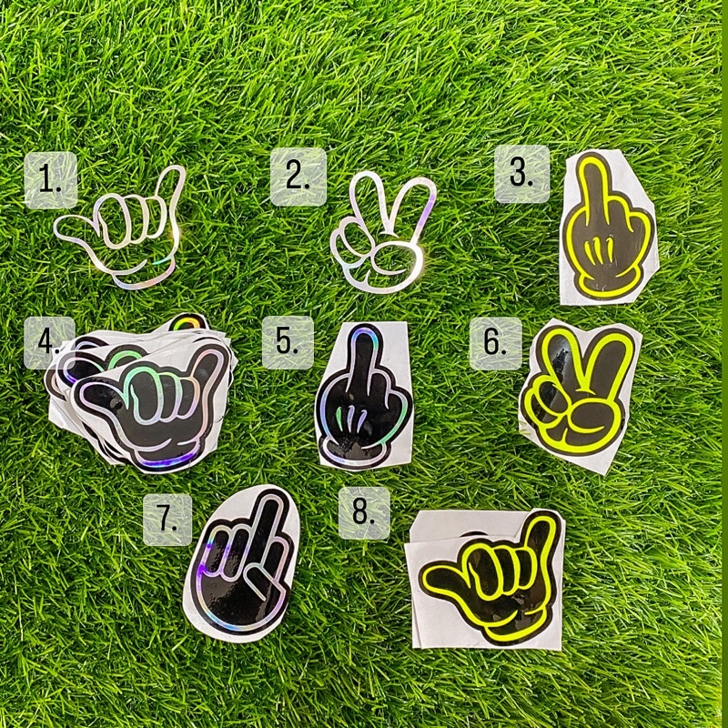 Jual Stiker Pakyu Hologram/Stabilo [Maxdecal] | Shopee Indonesia