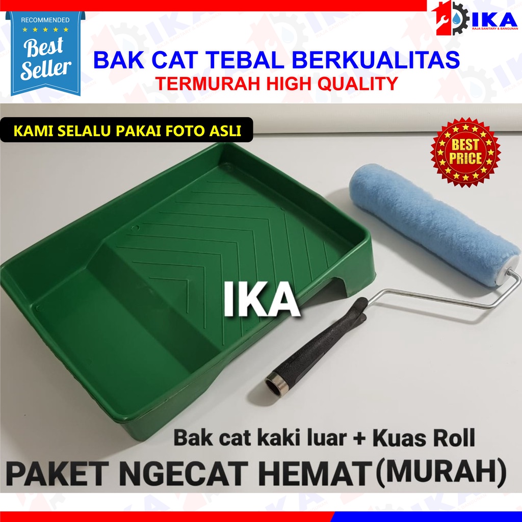 Jual Paket Bak Cat Tebal Kaki Luar Plastik Berkualitas Tebal Lentur ...
