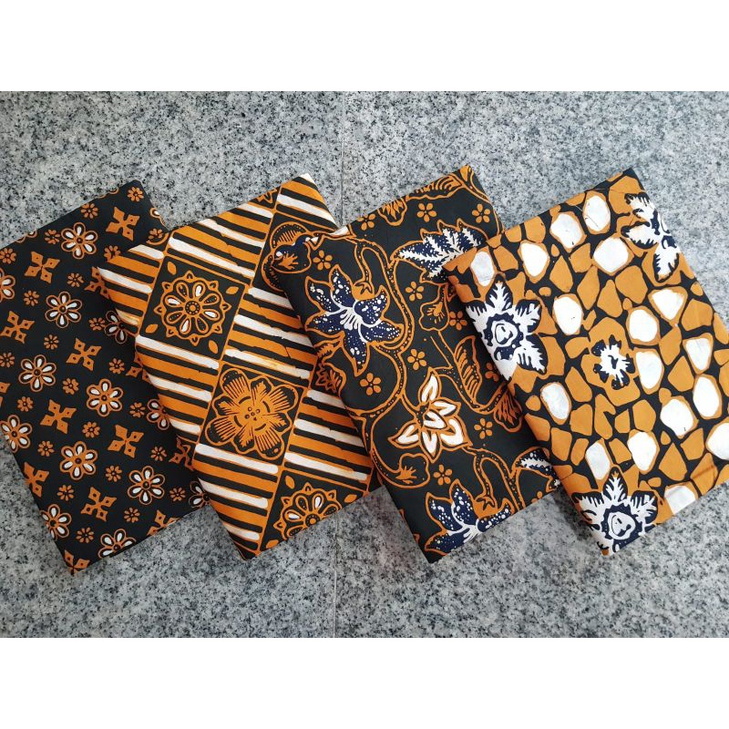 Jual Kain Batik Sogan Biron Semi Tulis New | Shopee Indonesia