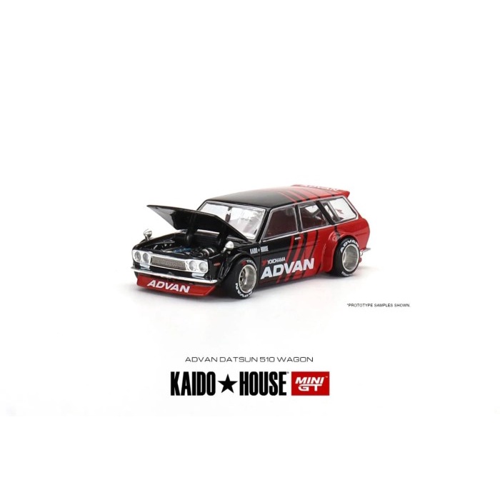 Jual MINI GT KHMG033 - Datsun 510 Pro Street ADVAN Wagon AS27 | Shopee ...