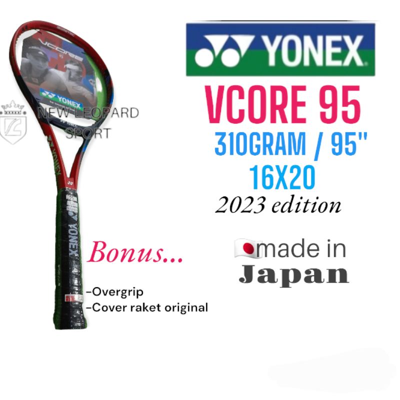 Jual Raket Tenis Yonex VCORE 95 Scarlet 310g / Tennis Racket | Shopee Indonesia