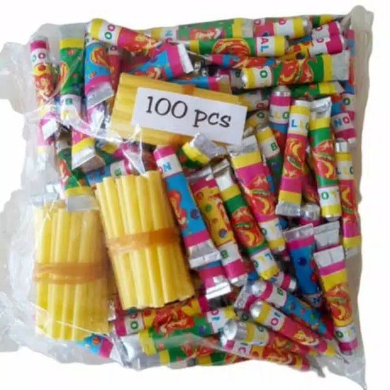 Jual balon tiup mainan anak jadul isi 100 pcs | Shopee Indonesia