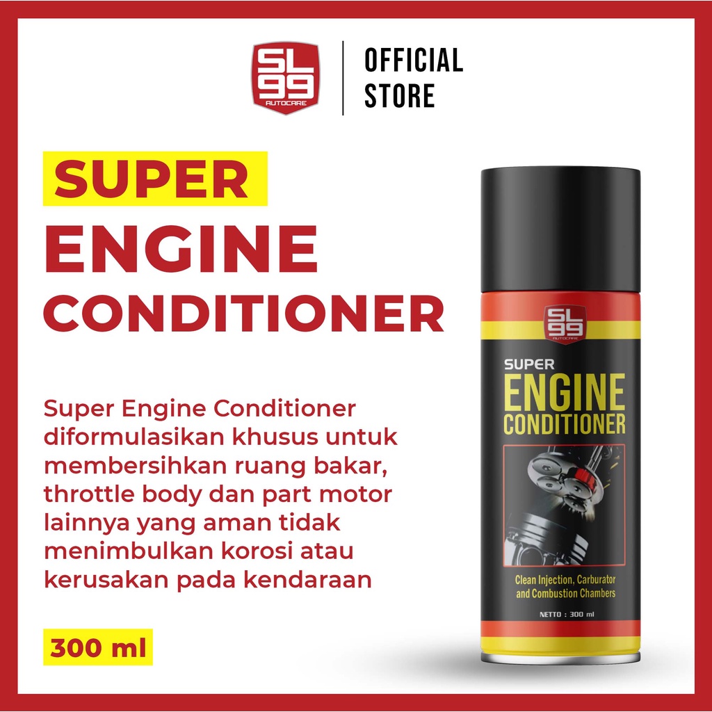 Jual SL99 Foam Pembersih TB Ruang Bakar Super Engine Conditioner 300ml ...