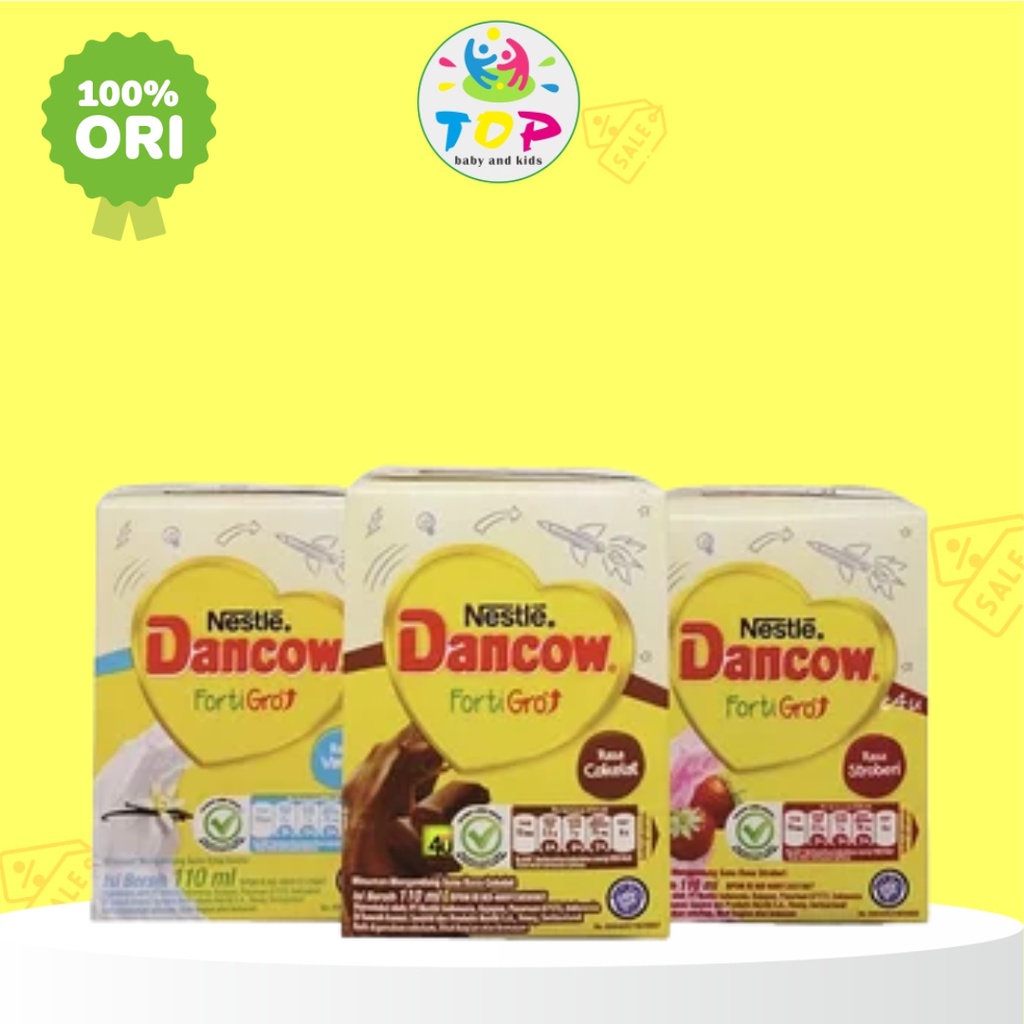Jual ~TOP~ DANCOW UHT 110 ML - 180 ML COKLAT/STRAWBERRY | Shopee Indonesia