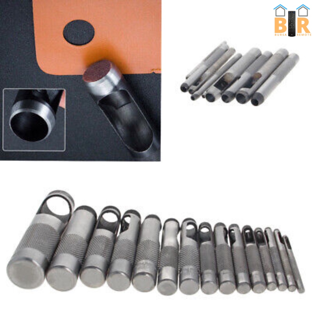 Jual Alat Pelubang Pembolong Kulit Sabuk Kerajinan Bestir Hollow Punch ...