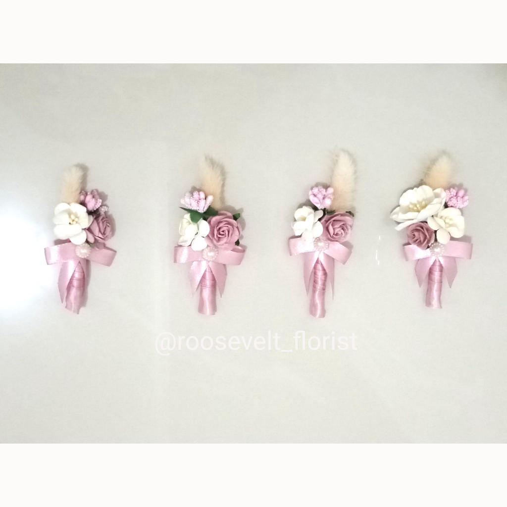 Jual Corsage Flower/ Bunga Jas Pria / Bros / Corsage Married / Bunga ...
