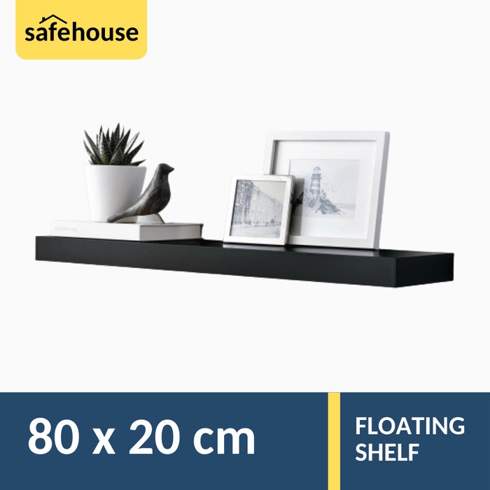 Jual Rak Rak Dinding / Ambalan / Floating Shelf / Rak Melayang 80 X 20 ...