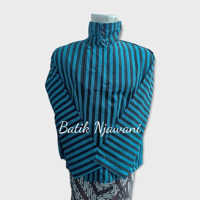 Jual Surjan Premium Halusan Baju Lurik Halusan Pakaian Adat Nasional Jawa | Shopee Indonesia