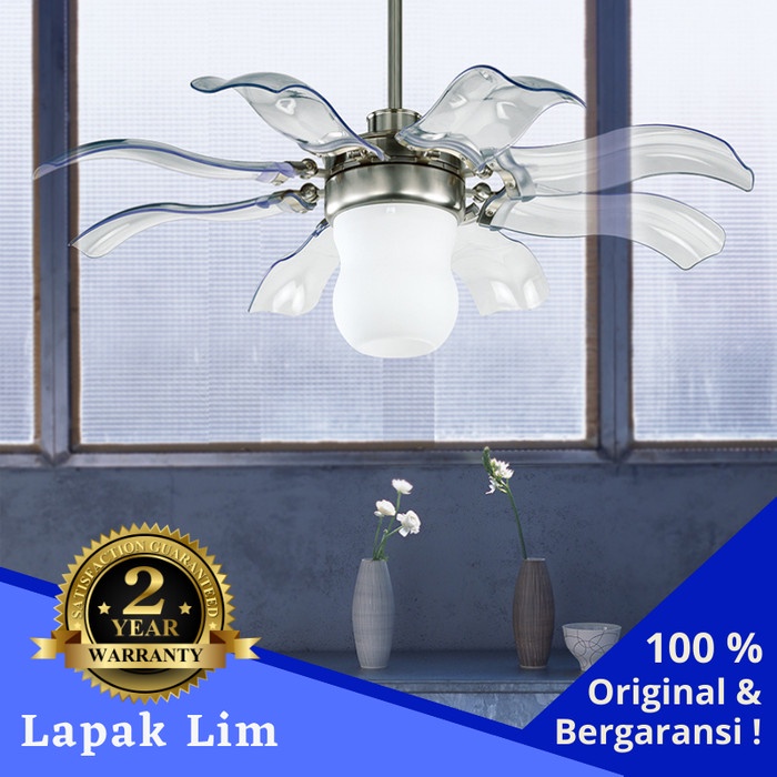 Jual DECORATIVE CEILING FAN MT EDMA 42IN FIORE KIPAS LAMPU PLAFON ...