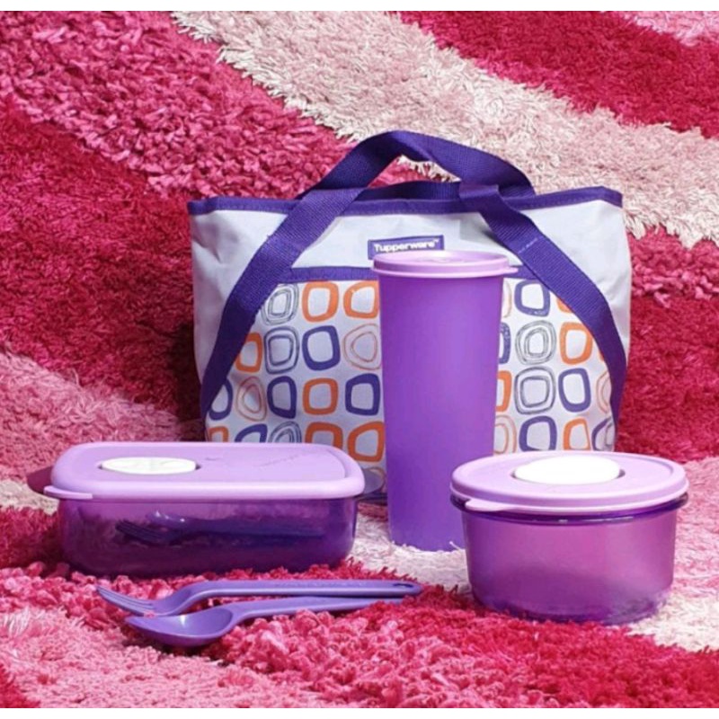 Jual TEMPAT BEKAL TUPPERWARE/ Tempat bekal piknik T FOR 2 TUPPERWARE ...