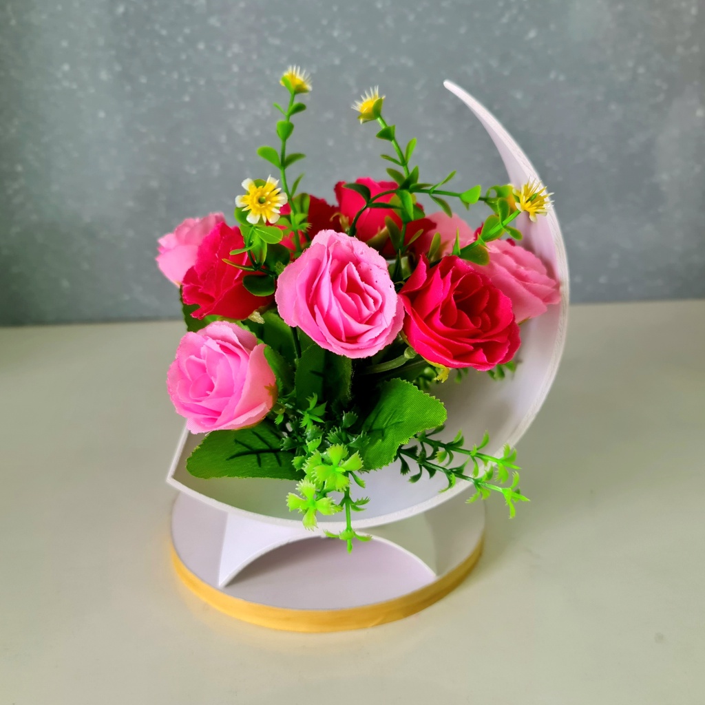 Jual Bunga Mini Rotus Bunga Pajangan Ruangan Tamu Bunga Artifisial ...