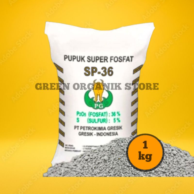 Jual PUPUK SP 36 PENYUBUR DAN PEMBENAH TANAH Repack 1 KG | Shopee Indonesia