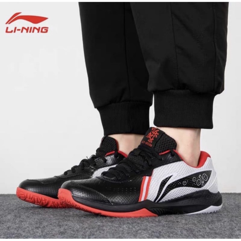 Jual SEPATU BADMINTON LINING LT-01 LITE BLACK | LEI TING 01 LITE LI ...