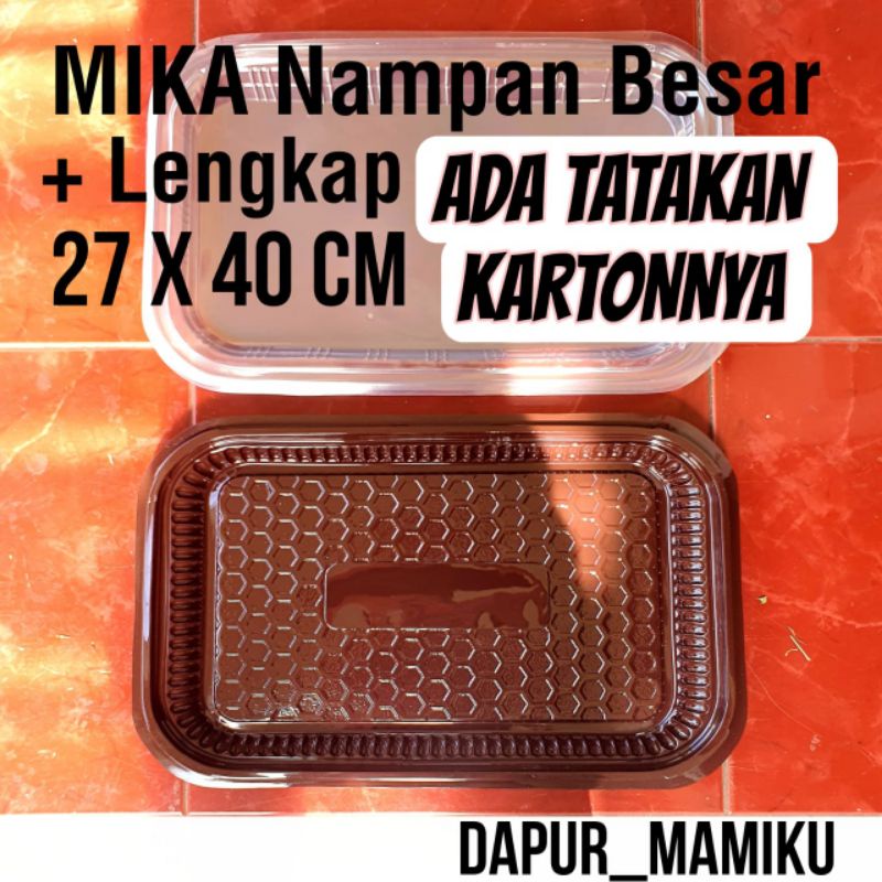 Jual DAPURMAMI ( Nampan Besar + Karton ) Nampan Mika Plastik Besar Mika ...