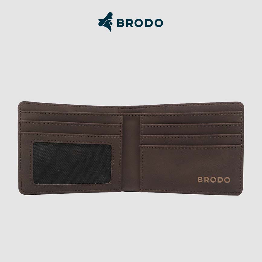 Jual Brodo - Dompet Leftscape Wallet Brown | Shopee Indonesia