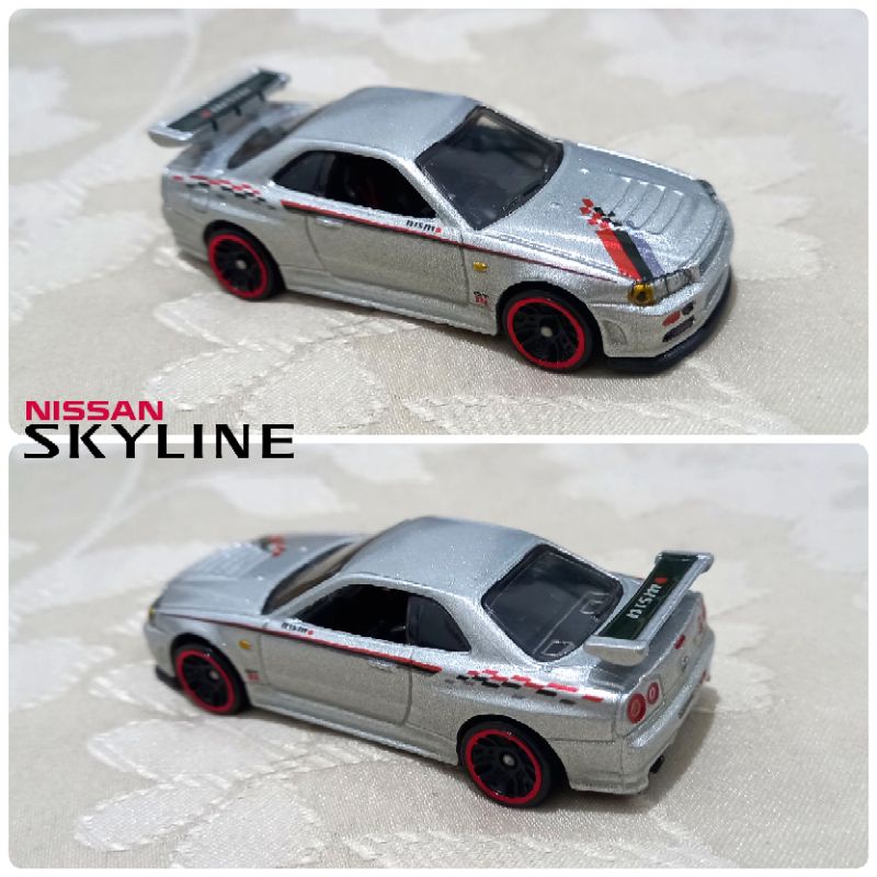 Jual Diecast Hot Wheels HotWheels Nissan SkyLine R34 BNR34 Custom Nismo ...
