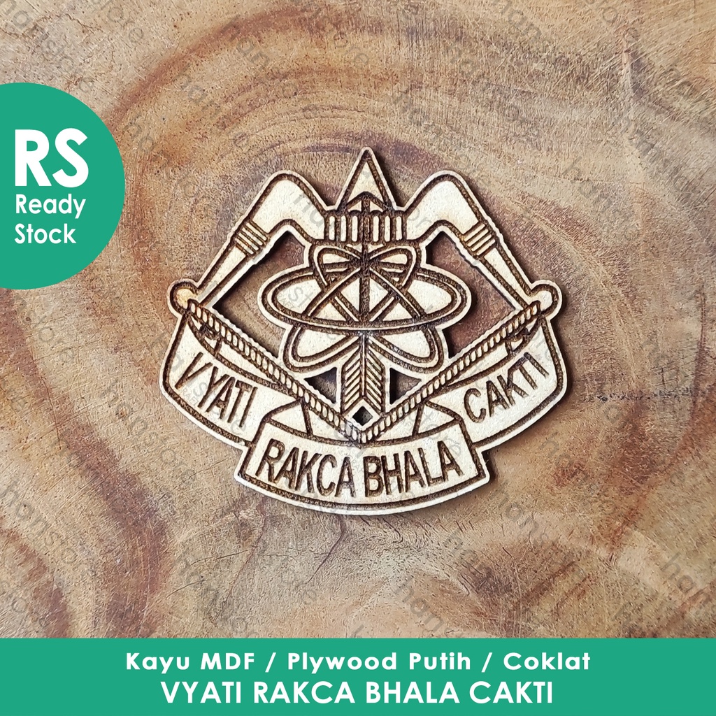Jual RS 18 / 20 / 22 / 25 cm Logo VYATI RAKCA BHALA CAKTI / Emblem ...