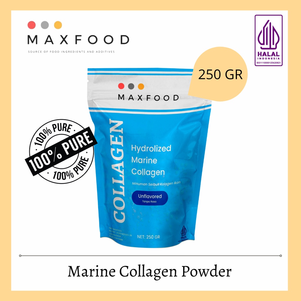 Jual 250g Pure Hydrolyzed Fish Collagen Peptides / Kolagen Ikan Murni | Shopee Indonesia