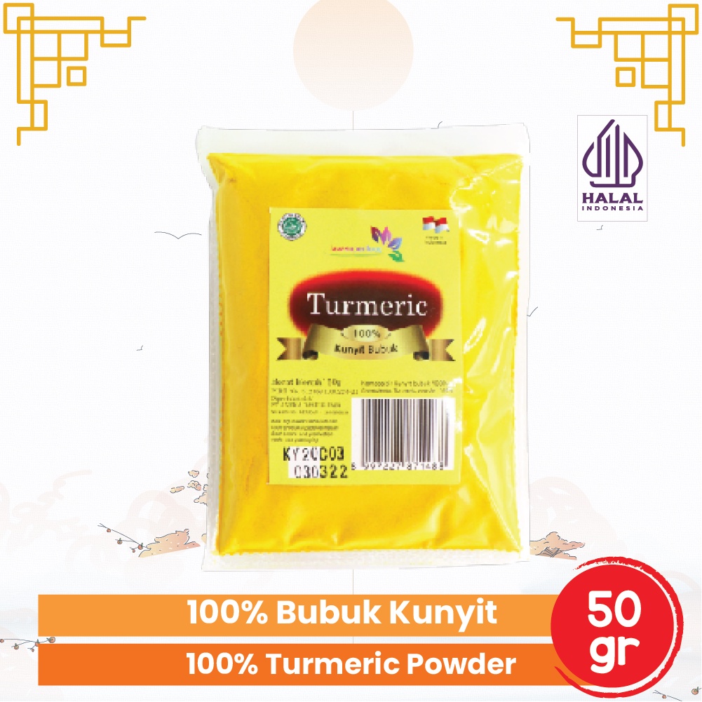 Jual KC. BUBUK KUNYIT / TURMERIC POWDER 50g (PLS) | Shopee Indonesia