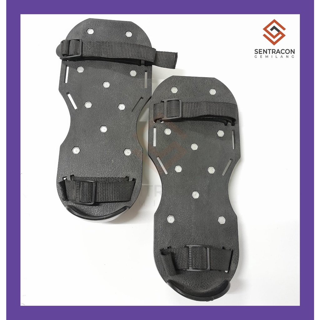 Jual Floor Paint Full Steel Spike Shoes SS-M2 - Sepatu Duri Besi Cat ...