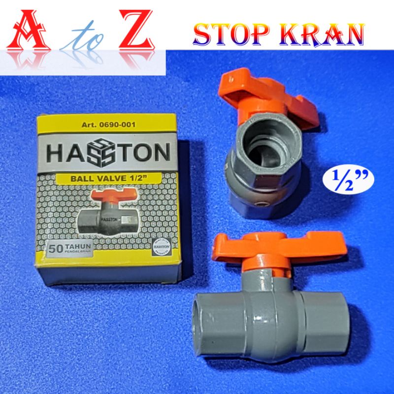 Jual stop kran pvc 1/2"/ball valve 1/2 in/keran 0,5/ball valve 1/2 ...