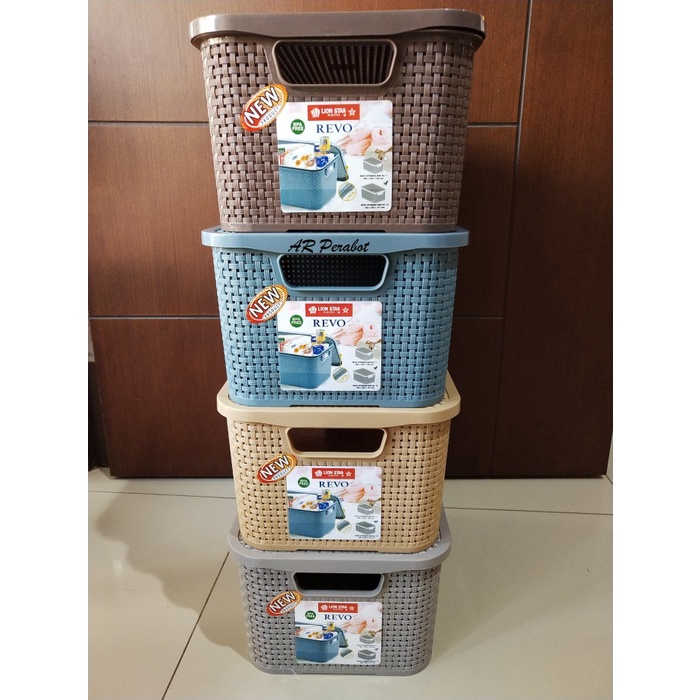 Jual Ker Keranjang Serbaguna Revo 10 Ltr Lion Star Ca-13/Revo Storage ...
