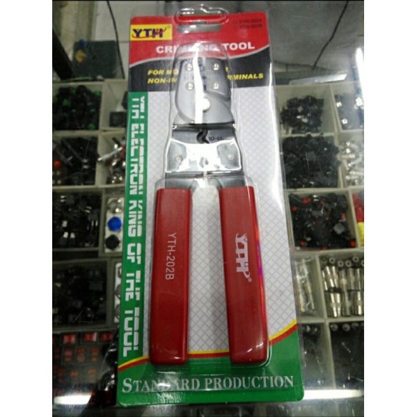 Jual Crimping TOOL merek YTH tipe 202B Tang krimping | Shopee Indonesia