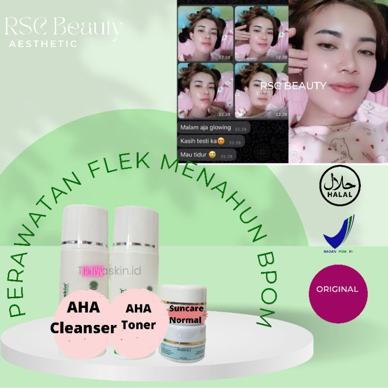Jual PAKET FLEK ISI 4 / FLEK ORANG TUA / PAKET MELASMA FLECKES MENAHUN ...
