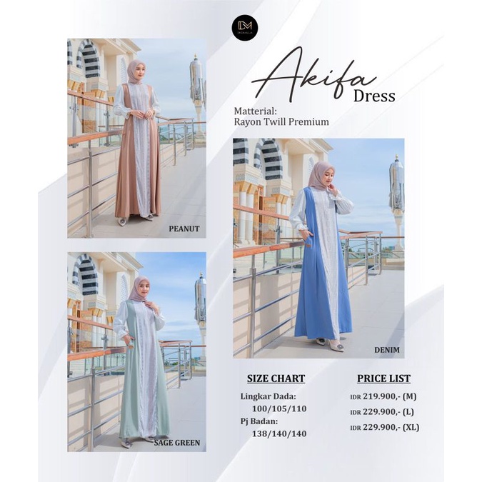 Jual AKIFA DRESS BY DINDA MULIA | Shopee Indonesia