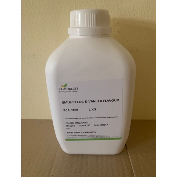 Jual Emulco Egg & Vanilla Pasta Flavour PCA.6208 KH Roberts 1Kg ...